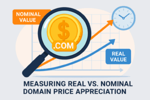 Measuring Real vs Nominal Domain Price Appreciation - MediaOptions